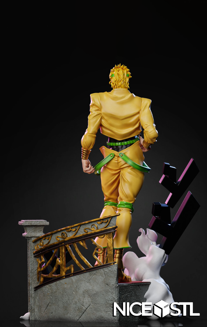 Dio Brando STL – JoJo’s Bizarre Adventure 3D Model - NiceSTL
