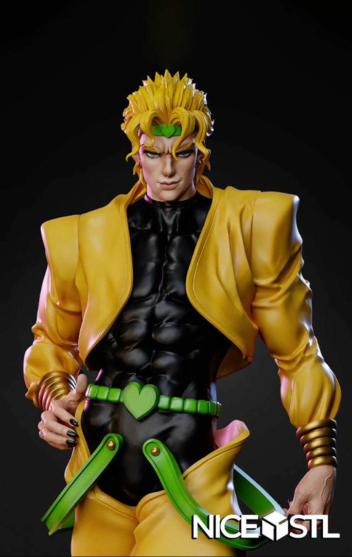 Dio Brando STL – JoJo’s Bizarre Adventure 3D Model - NiceSTL