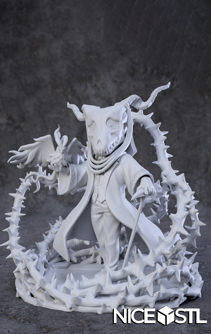 Elias Ainsworth STL – The Ancient Magus' Bride 3D Model - NiceSTL